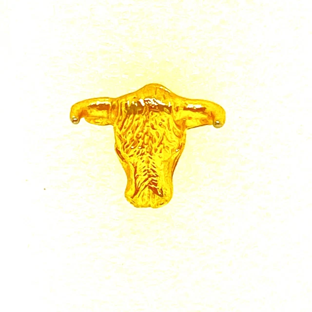 PIN'S TÊTE DE taureau - toro - doré, or, gold - Vintage EUR 4,50 ...