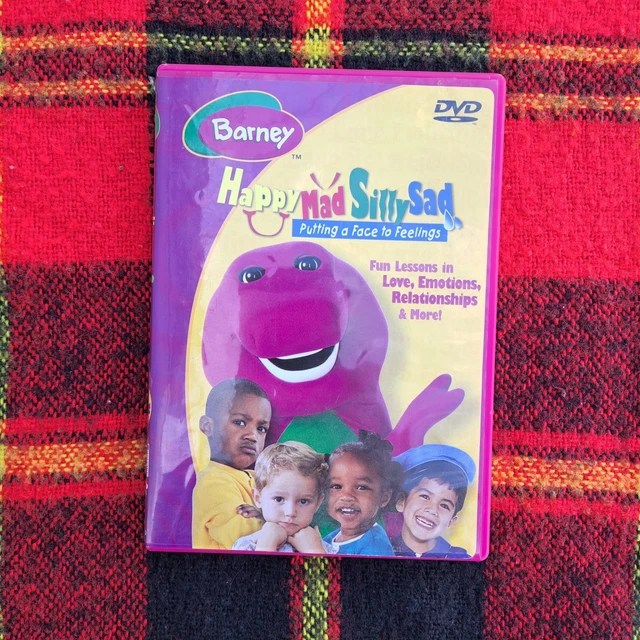 BARNEY & FRIENDS DVD Happy Mad Silly Sad Feelings Special Bonus ...