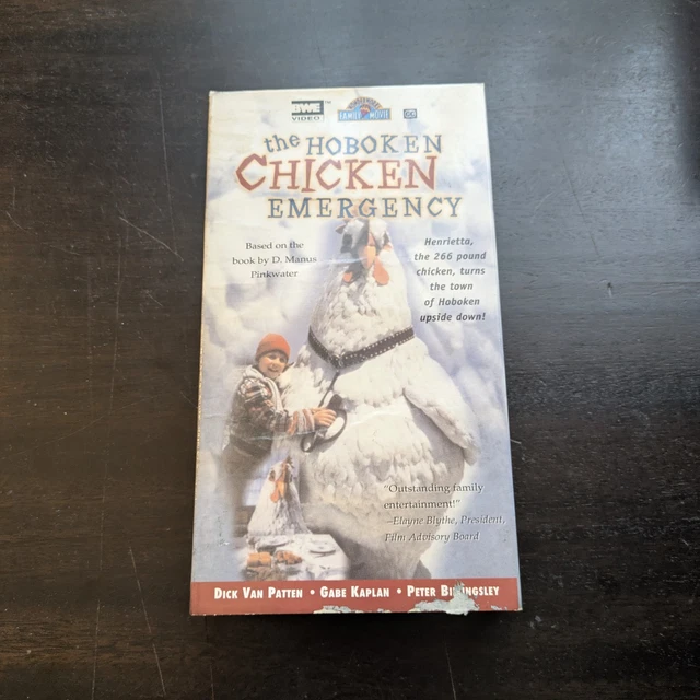 THE HOBOKEN CHICKEN Emergency VHS Wonderworks Family Movie 80s Comedy £ ...