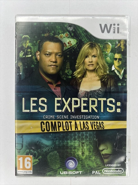 CSI CRIME SCENE investigation Fatal Conspiracy Nintendo Wii completo ...