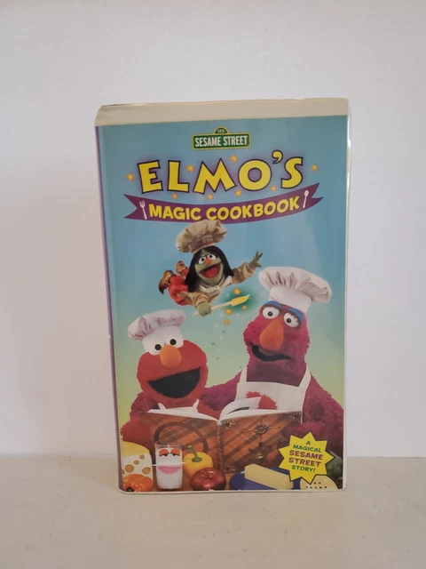 SESAME STREET - Elmos Magic Cookbook (VHS, 2001) Clamshell $11.02 ...