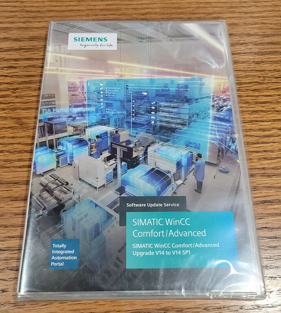 SIEMENS SIMATIC WINCC Comfort/Advanced Upgrade V14 to V14 SP1 "SEALED ...