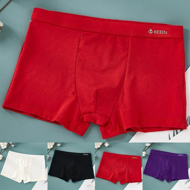 SLIP BOXER DA uomo design ergonomico U convessi morbido cotone ...