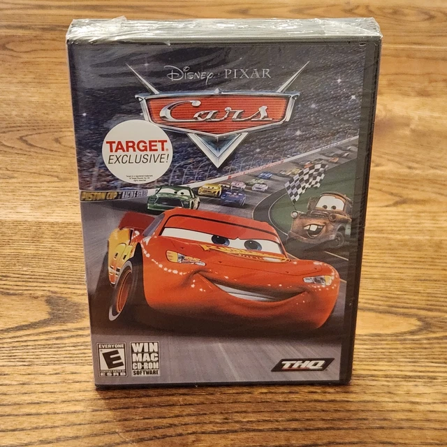 DISNEY PIXAR CARS PC CD ROM Video Game For Windows and Mac New Sealed ...