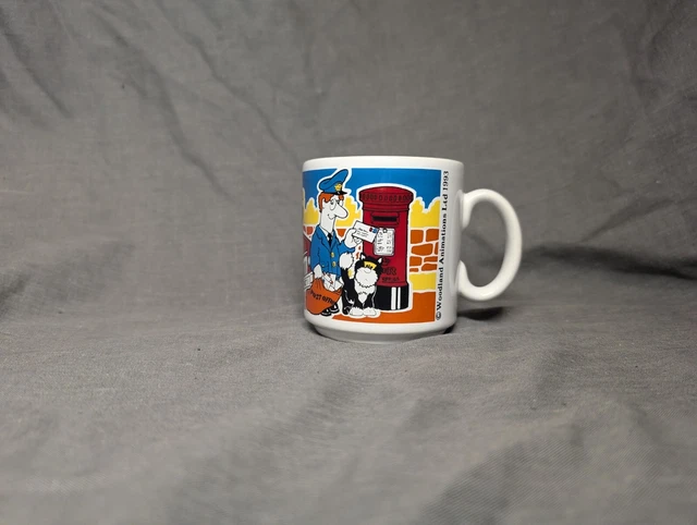 VINTAGE POSTMAN PAT Small Mug Childs Cup (1993) Rare £10.00 - PicClick UK