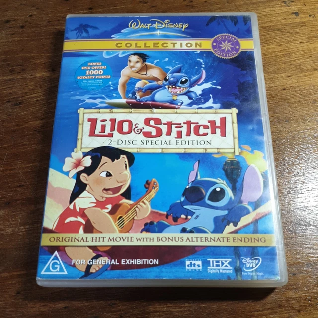 LILO & STITCH Disney DVD 2 Disc Special Edition R4 Like New! FREE POST ...