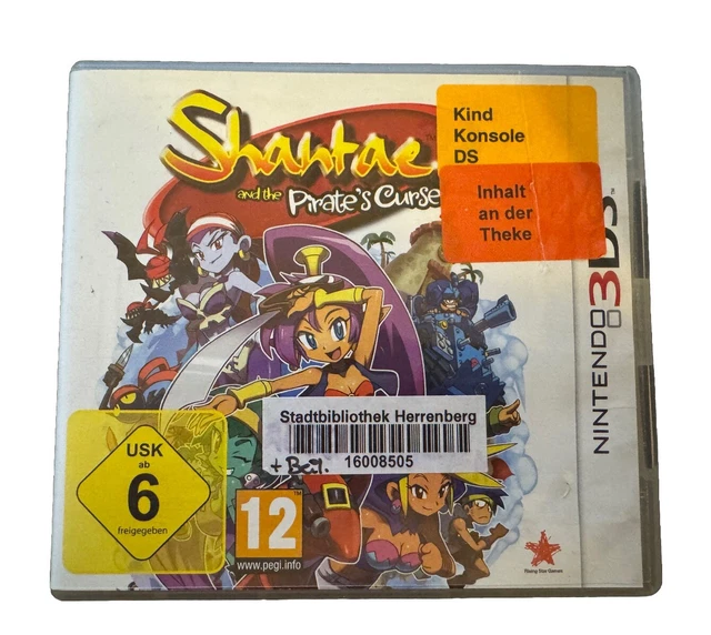 Nintendo 3ds Shantae And The Pirates Curse Mit Ovp Eur 139 00 Picclick De