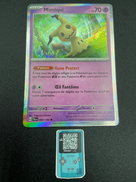 CARTE POKÉMON MIMIQUI 097/193 Ecarlate et Violet 2 Evolutions a Paldea Neuf EUR 1,84 - PicClick FR