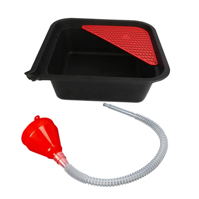 CAR OIL DRAIN Pan 9L Oil Collection Tray for Automotive Workshop Garage ...