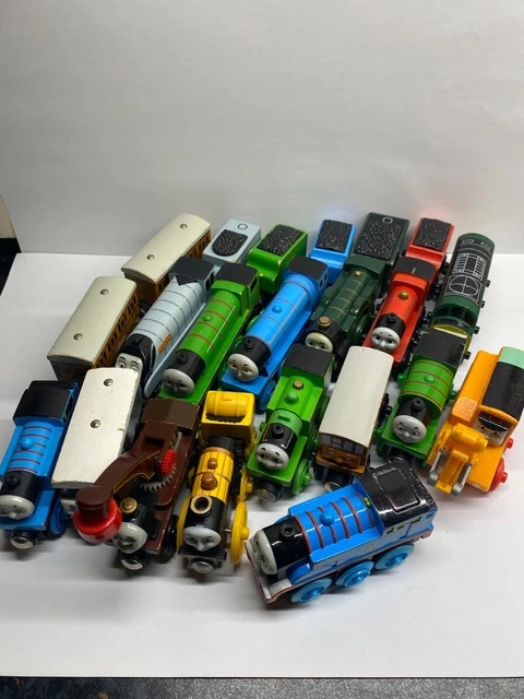 GC WOODEN THOMAS Tank Engine Trains Learning Curve Brio Free Postage £ ...