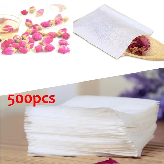 SACHETS DE THÉ vides utiles thermoscellant poivre herbe sachets de thé en vrac EUR 8,59 ...