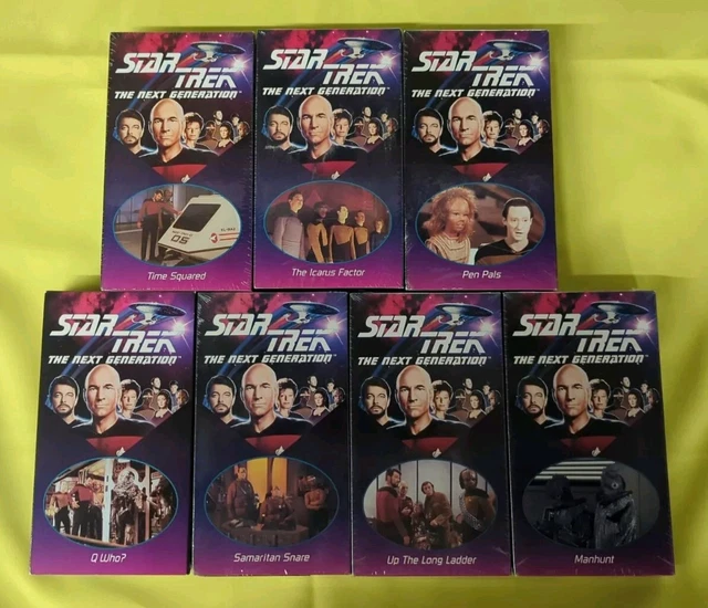 STAR TREK: THE Next Generation (VHS Lot) Episodes: 39-45 £11.10 ...