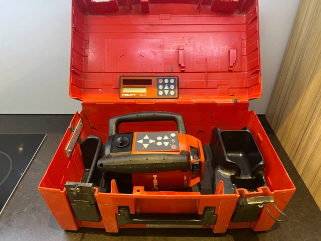 HILTI PR25 ROTARY Laser level with PRA25 Remote laser receiver £192.98 ...