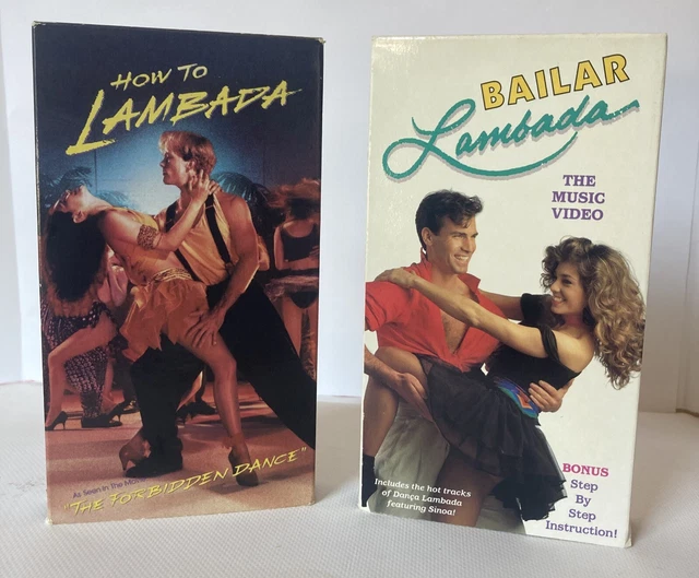 HOW TO LAMBADA - The Forbidden Dance VHS + Bailar Lambada VHS LOT $16. ...