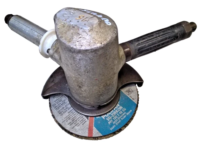 SCHLEIFMASCHINE DRUCKLUFT SCHLEIFER 180 mm Druckluft Vertikalschleifer ...