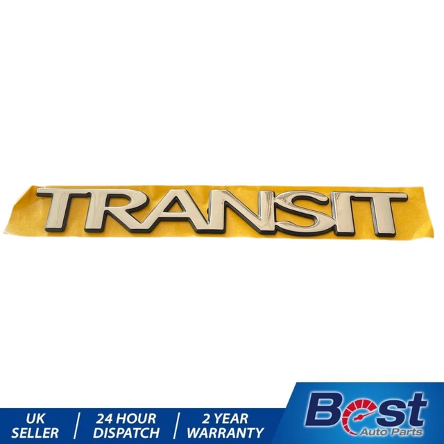 FOR FORD TRANSIT Mk7 Front Door Name Plate Badge Genuine Oem Amblem ...