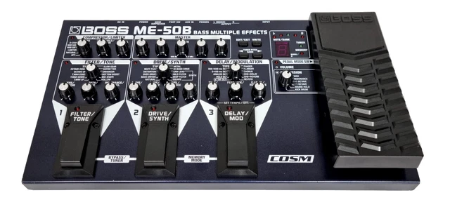 BOSS ME-50B BASS Guitar Multi-effect Processor Pedalboard Pedal w Boss ...