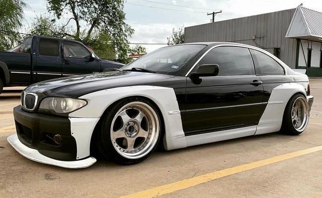 BMW E46 FACELIFT Coupe Wide Body Kit (LCI) EUR 1.127,67 - PicClick DE