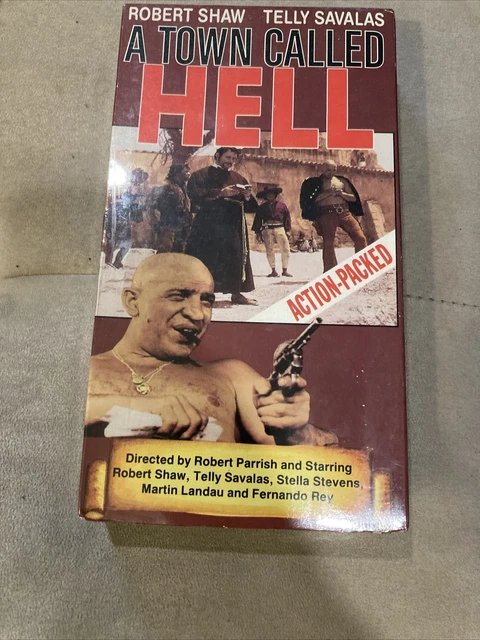 TOWN CALLED HELL 1972 VHS Movie Robert Shaw Telly Savalas Vintage £8.00 ...