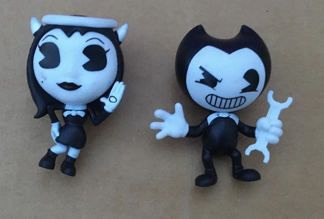 BENDY AND THE Ink Machine Bendy & Alice Angel Figure in PVC 2,5 EUR 22 ...
