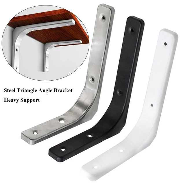 TABLE BRACKET ADJUSTABLE Wall Mounted Triangle Angle Bracket Heavy ...
