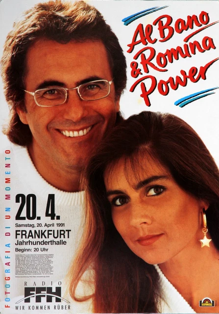 AL BANO & Romina Power, Fotografia Di Un Momento, Frankfurt, 1991 EUR ...