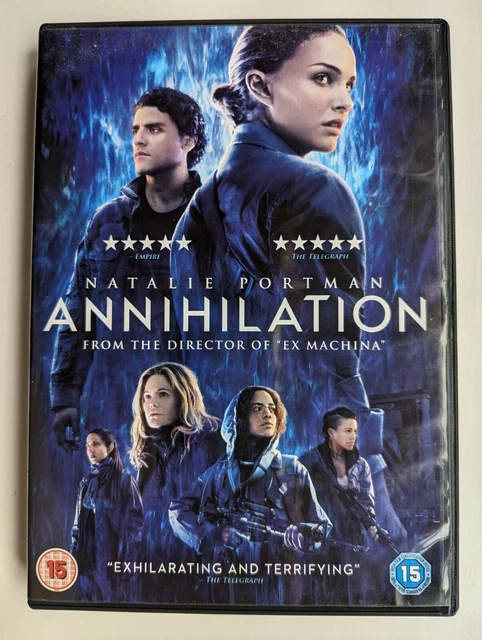 ANNIHILATION (DVD 2019) Alex Garland, Natalie Portman,Oscar Isaac,Tessa ...
