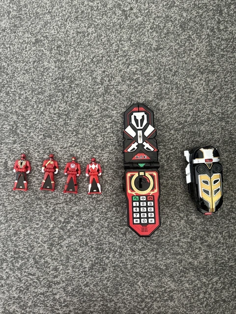 POWER RANGERS SUPER Megaforce Morpher And 4 Keys Set And Thunder Storm ...