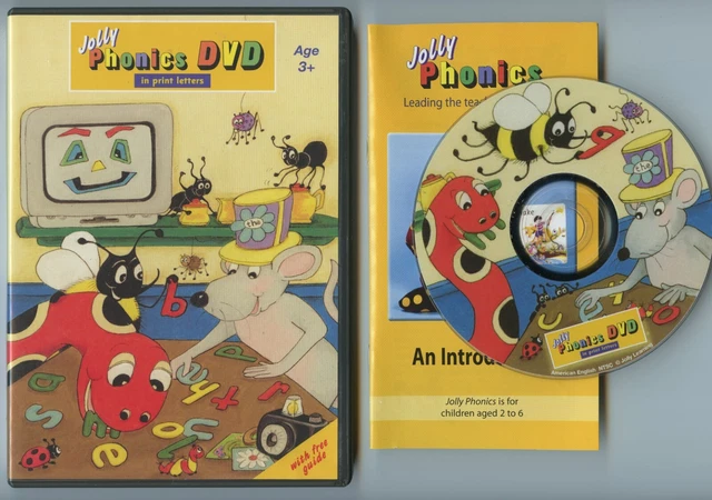 JOLLY PHONICS IN Print Letters DVD Educational Program $19.99 - PicClick CA