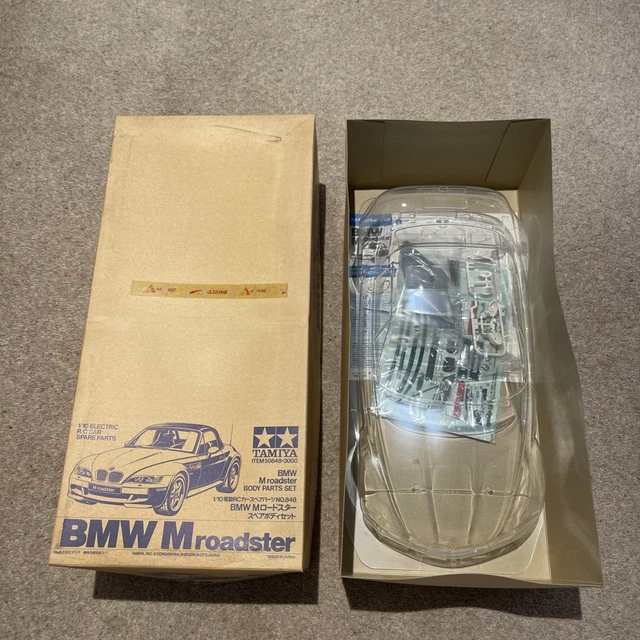 TAMIYA BMW M Roadster M04L body shell set From 1999 Rare NIB 50848 £125 ...