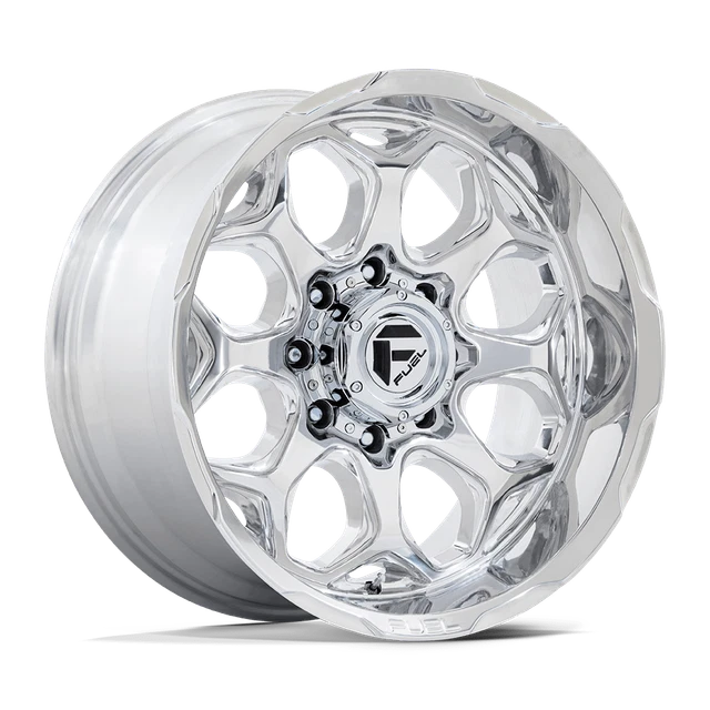 22X12 FUEL OFF-ROAD FC862 Scepter Polished Milled Wheel 6x5.5 (-44mm ...