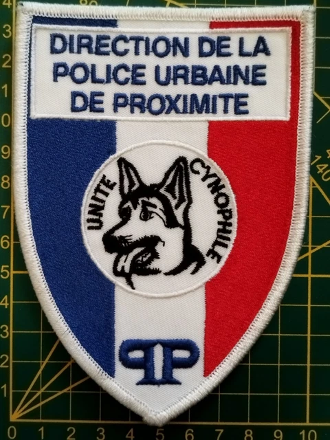 FRENCH PATCH ECUSSON Police Gendarmerie Brigade Canine Cynophile Dpup ...