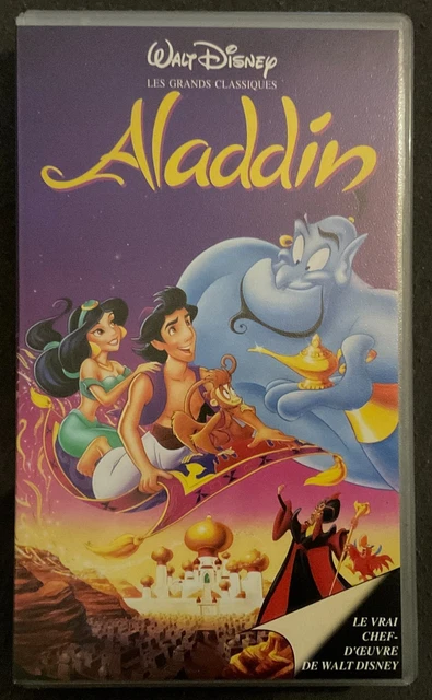 ALADDIN - CASSETTE VHS - FR - Walt Disney Les Grands Classiques EUR 20 ...
