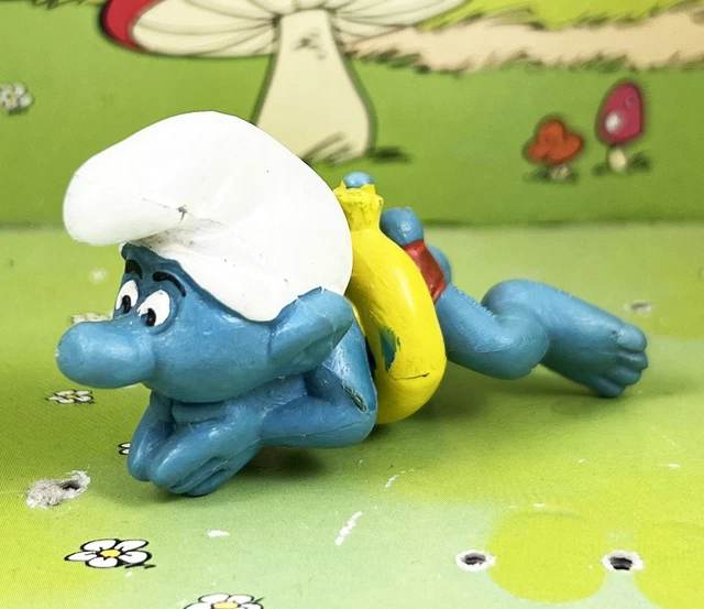 LES SCHTROUMPFS - Schleich - 20025 Schtroumpf nageant (peau claire ...