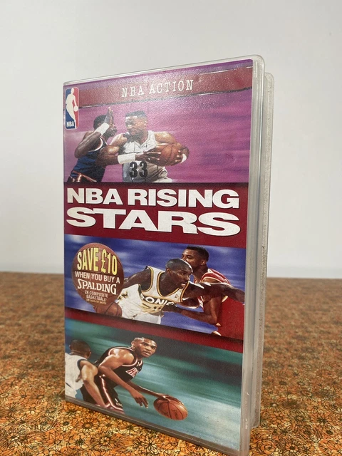 NBA RISING STARS VHS 1993 Shaquille O’Neal, Shawn Kemp, Dikembe Mutombo ...