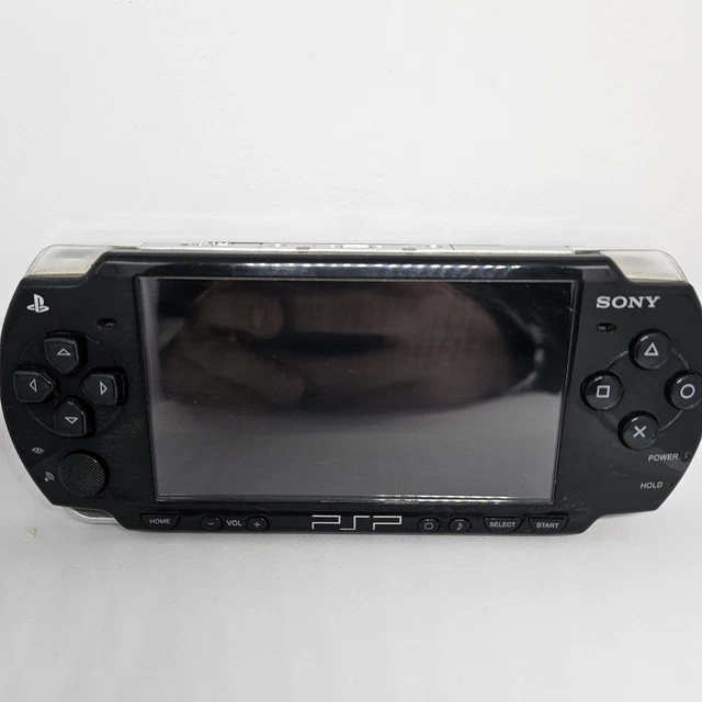 SONY PLAYSTATION PORTABLE Console 2000 Black Handheld Tested With Games ...