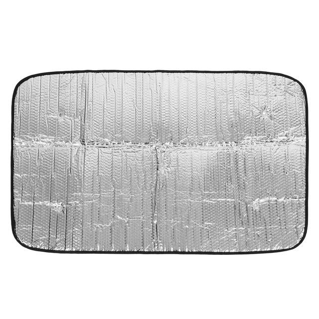 FRONTAL ALUMINIO PAPEL Techo Corredizo Sombra Cobertor con Ventosa para ...