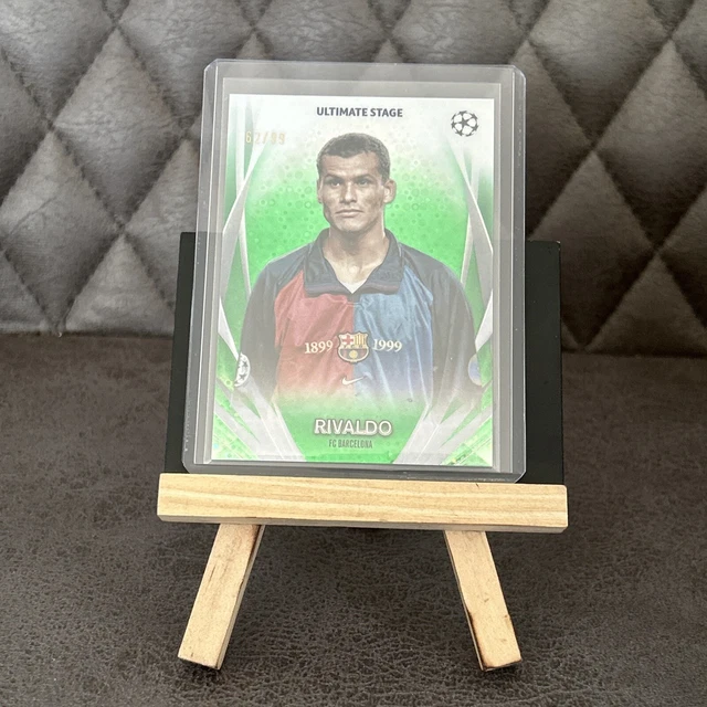 TOPPS UCC FLAGSHIP 2023-24 - Rivaldo FC Barcelona - Ultimate Stage ...