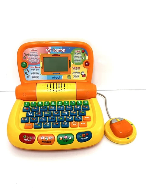 VTECH TOTE-AND-GO LAPTOP Plus Preschool Learning System Mouse Orange ...