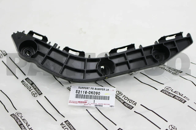 5211612390 GENUINE TOYOTA SUPPORT, FRONT BUMPER SIDE, LH 52116-12390 £ ...
