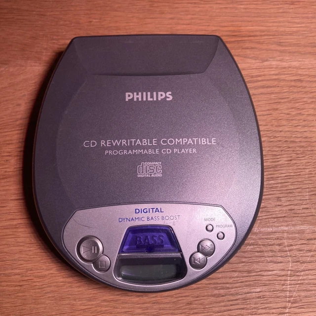 PHILIPS AX1100/00 CD Rewritable Compatible Programmable Portable CD ...