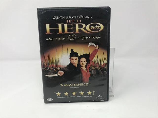 JET LI: HERO DVD Movie (2004) EN/FR (Dubbed in Quebec) $7.99 - PicClick CA
