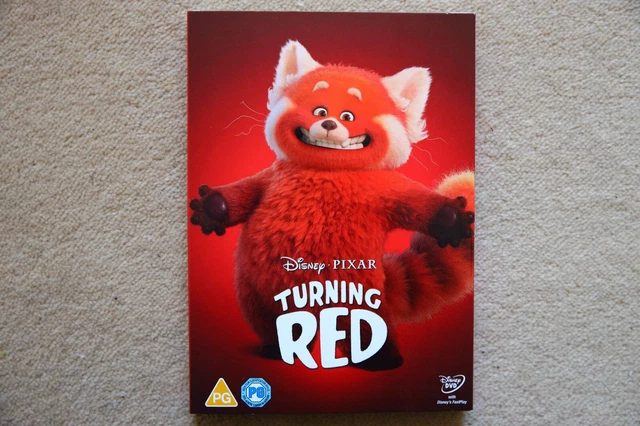 DISNEY PIXAR Turning Red New Sealed Genuine Uk Dvd With Collectable ...