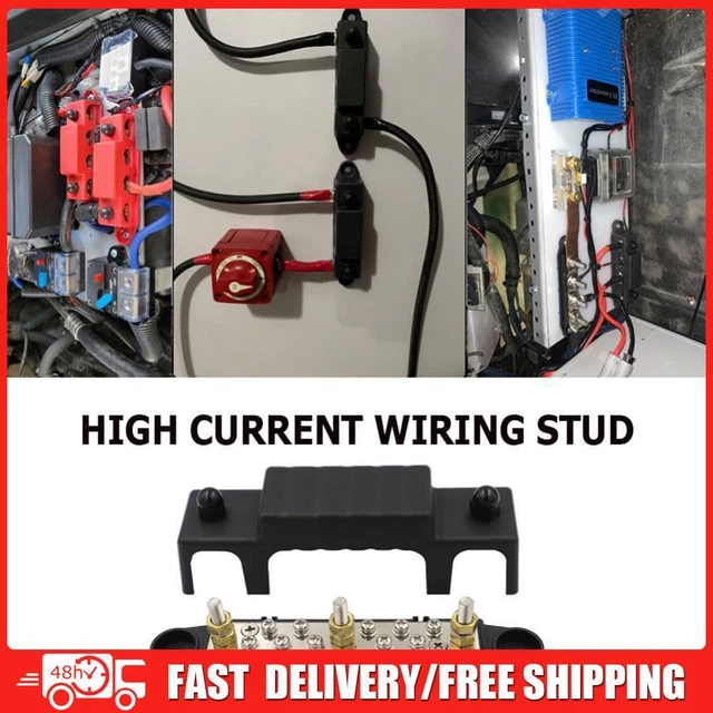 150A POWER DISTRIBUTION Block M6 Marine Bus Bar for Auto Truck Boat ...