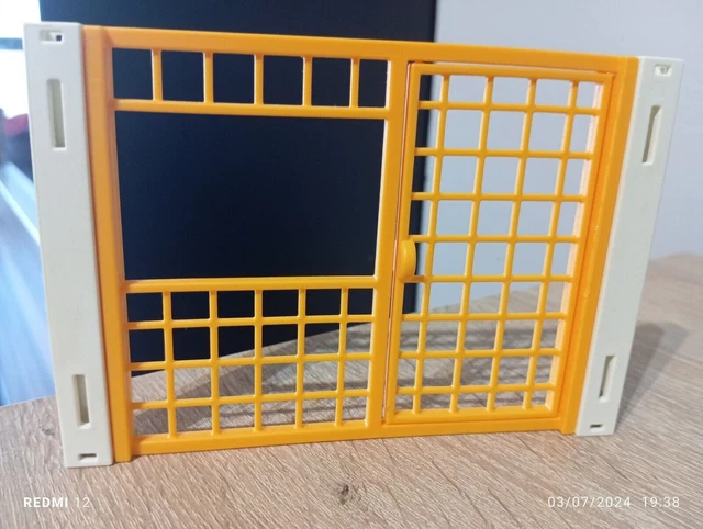 PLAYMOBIL PORTE CLÔTURE Clinique Vétérinaire Animaux Ferme Ref 4373 ...
