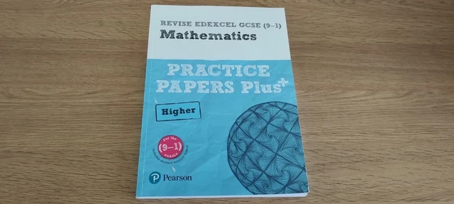 PEARSON EDEXCEL GCSE Maths 9-1 Practice Papers Plus Higher Level £5.00 ...