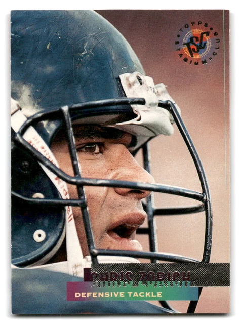 CHRIS ZORICH 1995 Stadium Club #292 Chicago Bears FOOTBALL EUR 1,78 ...