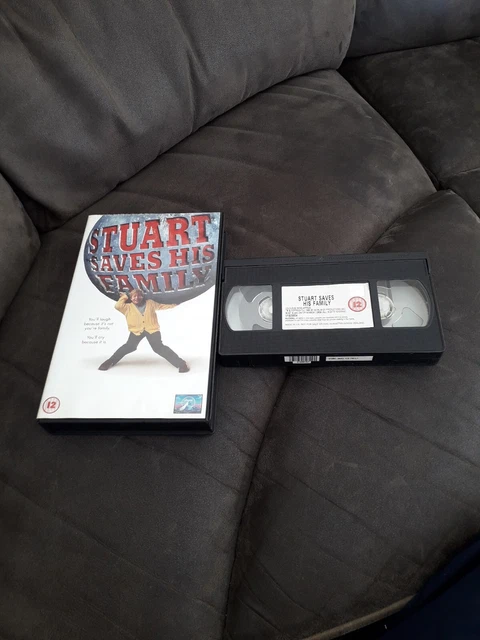RARE STUART SAVES His Family VHS Big Box Ex Rental Comedy Paramount ...