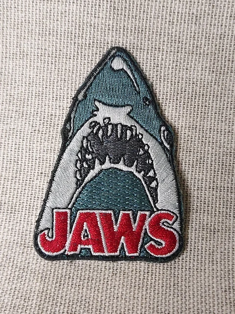 JAWS EMBROIDERED FABRIC Patch. Universal Studios Jaws Patch £9.99 ...