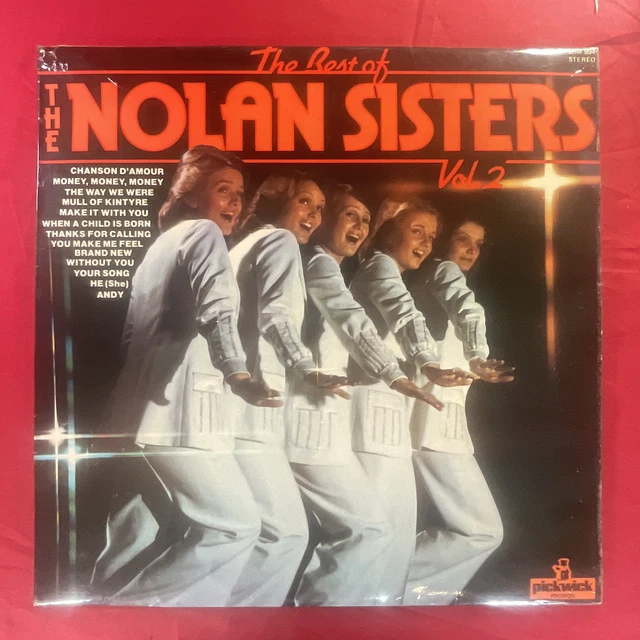 THE NOLANS THE Best Of The Nolan Sisters Vol. 2 12" LP (1978) Pickwick ...